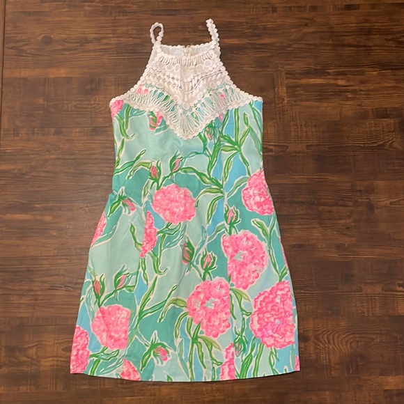 Lilly Pulitzer | Dresses | Lilly Pulitzer Pearl Shift In Going Stag ...